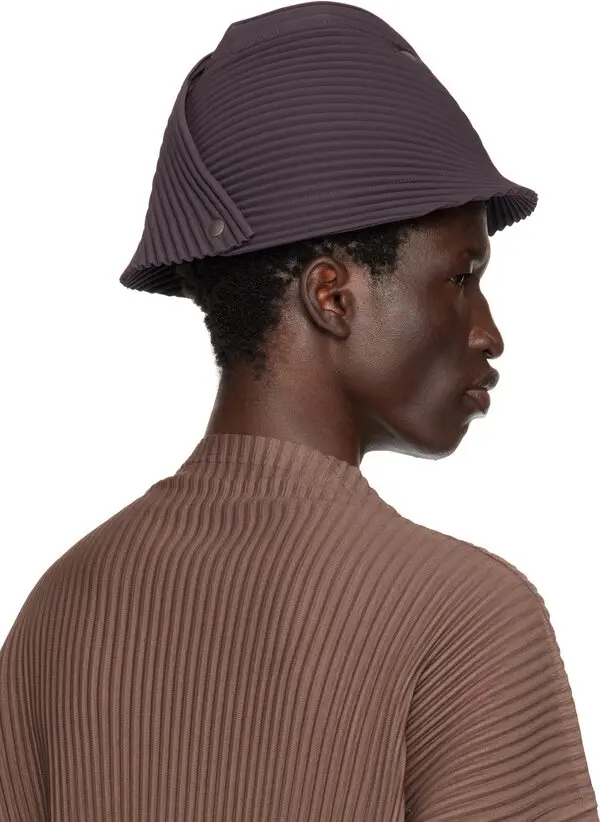 Issey Miyake Unit Hat - 83-slate Violet | Editorialist